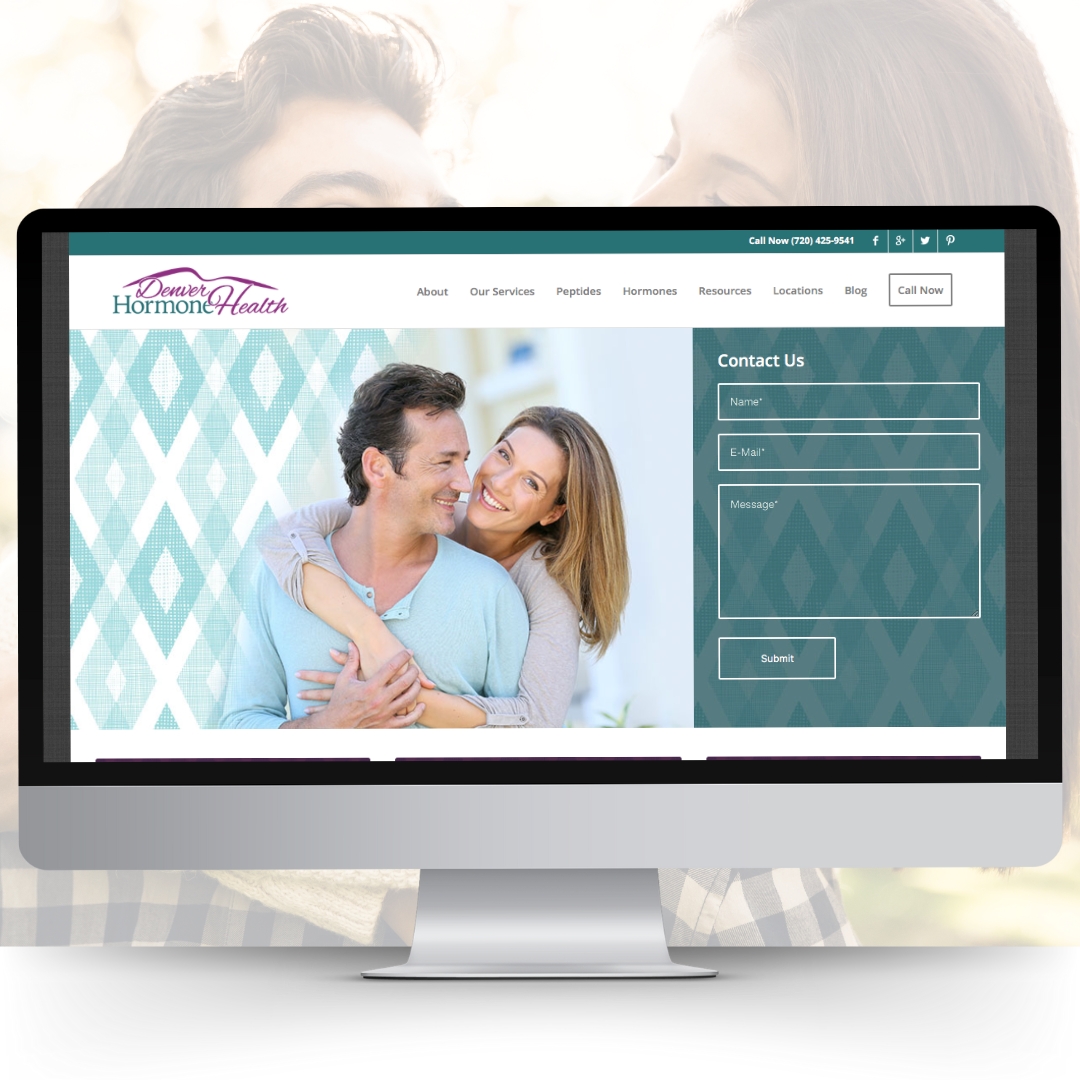 Denver Hormone Health Web Design - Elle Creative