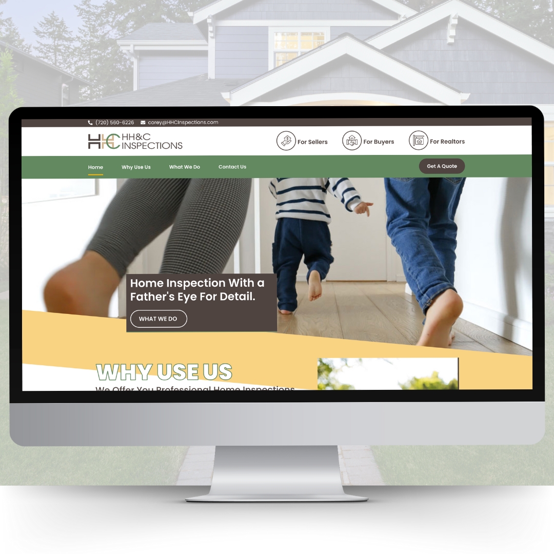 HHC Inspections Web Design - Elle Creative