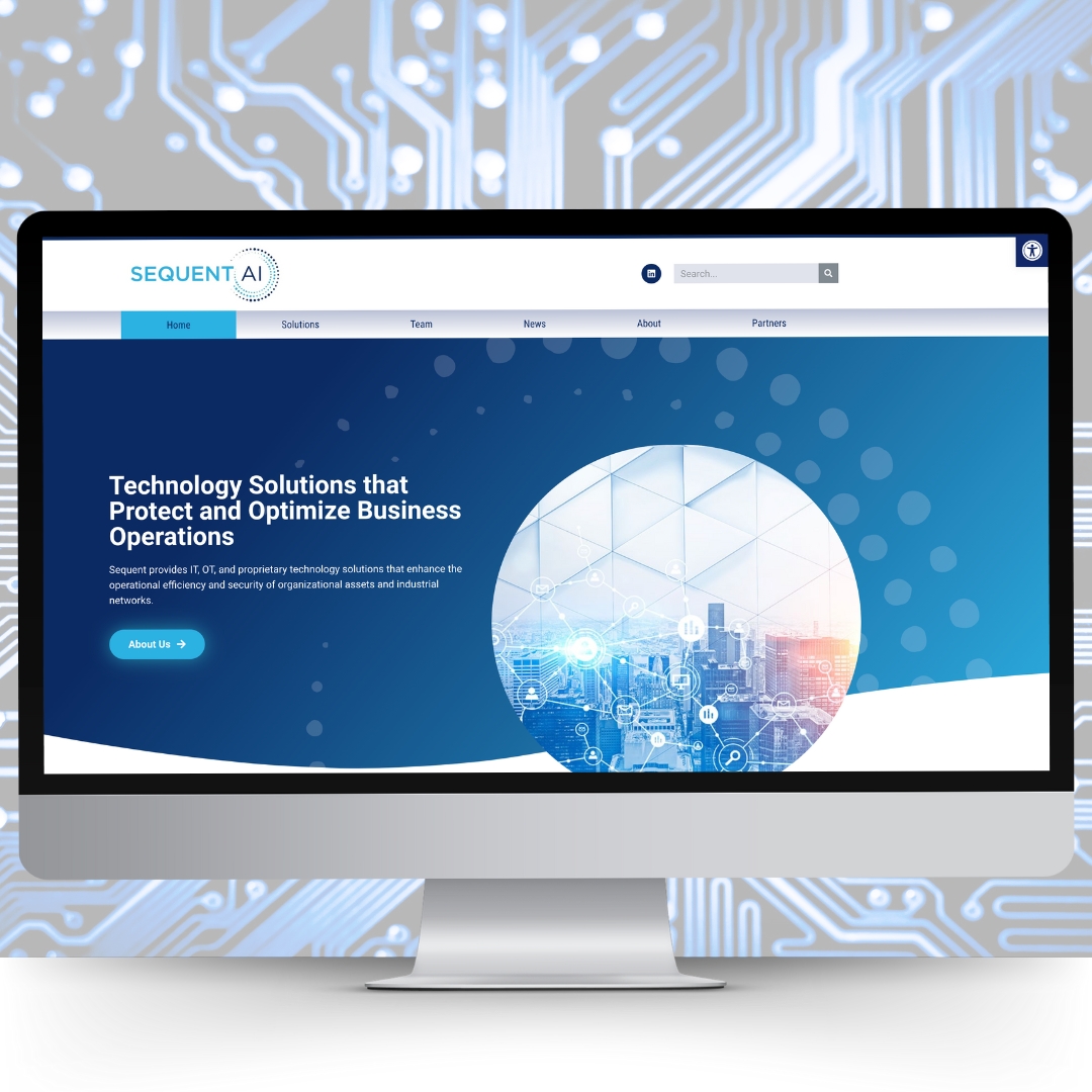 Sequent AI Web Design - Elle Creative