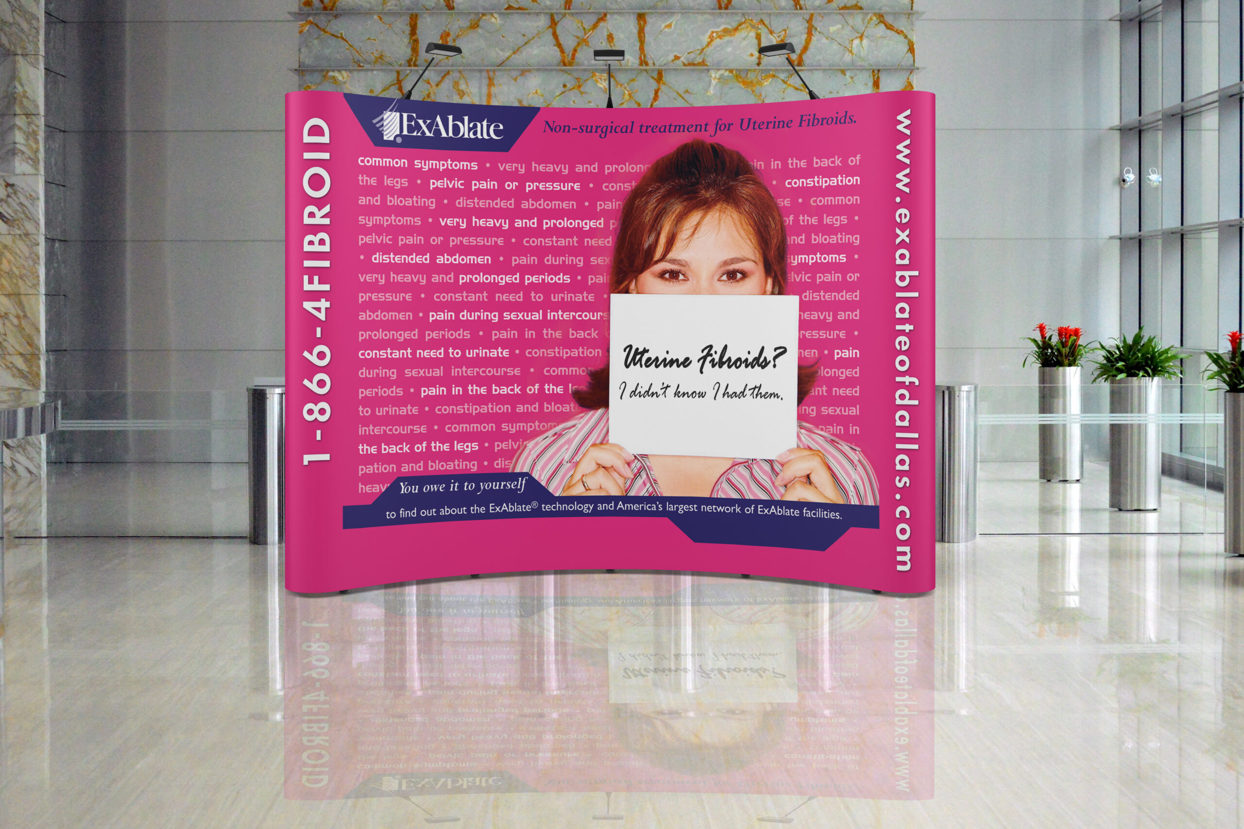 ExAblate Tradeshow Booth - Elle Creative